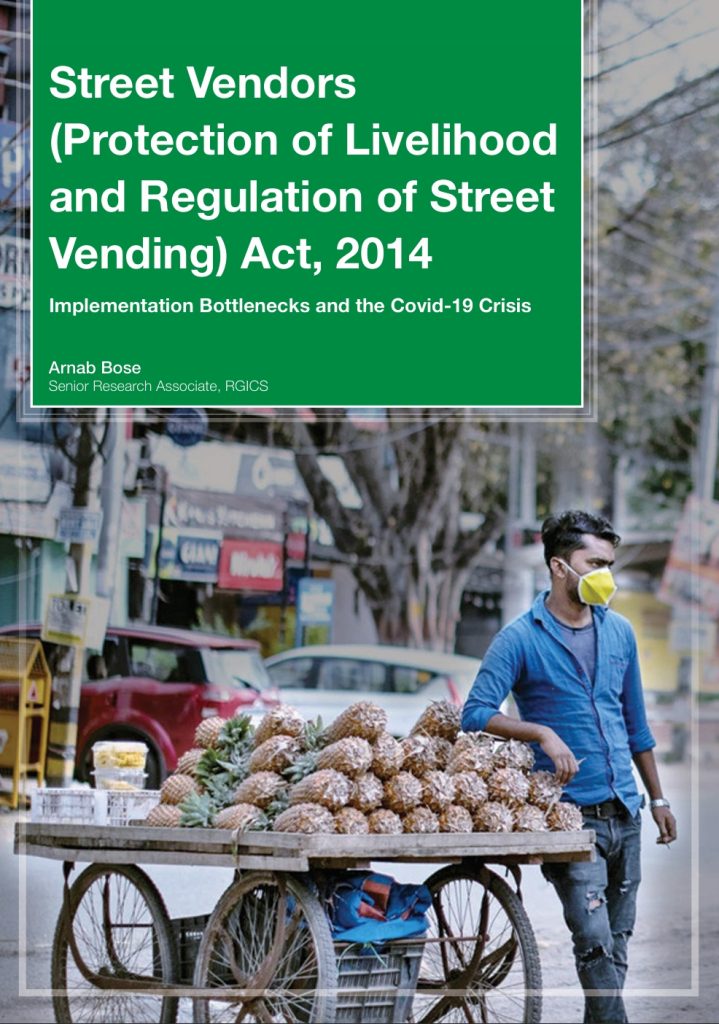 Street Vendors (Protection of Livelihood and Regulation of Street Vending) Act, 2014 ...